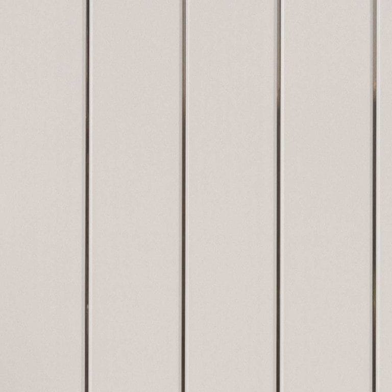 Gloss White with Chrome V Groove Ceiling Cladding | One Stop Cladding ...