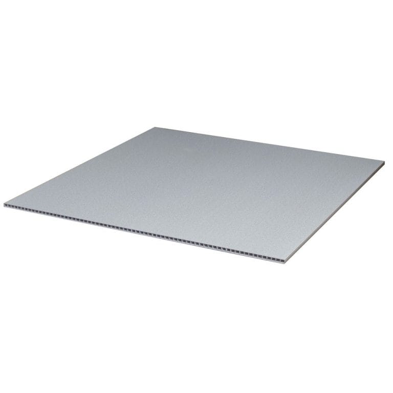 595mm x 595mm Grey Fleck Suspended Ceiling Tile | One Stop Cladding ...